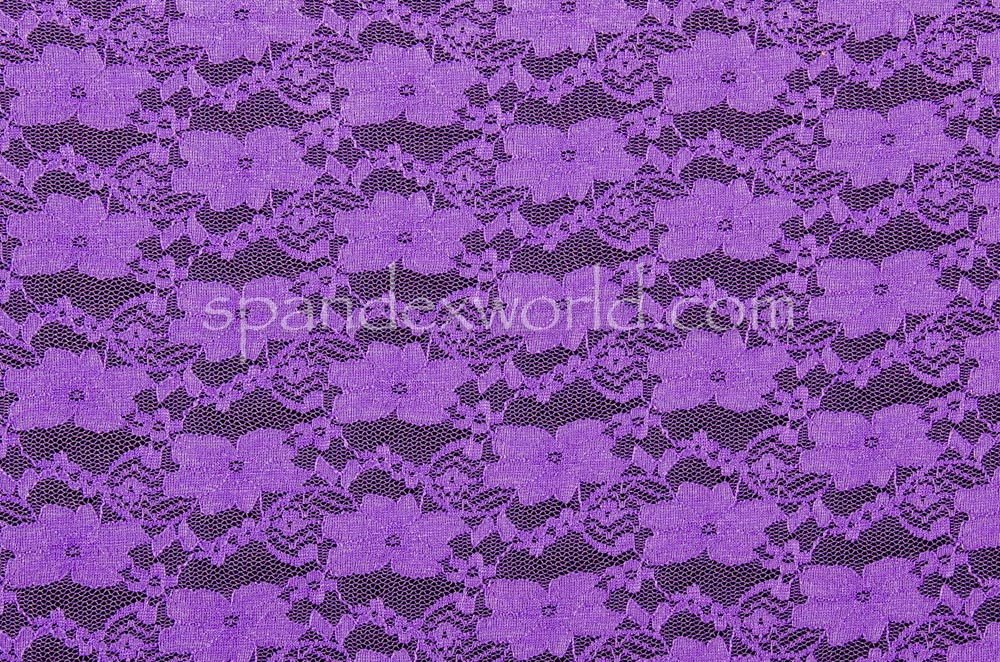 Stretch Lace (Purple)