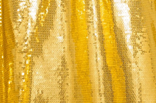 Stretch Sequins (Gold/Gold)