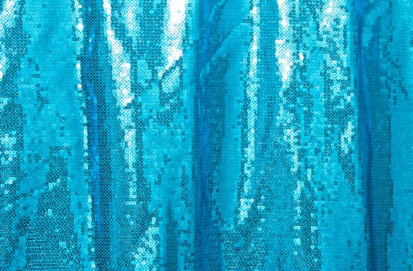 Stretch Sequins (Turquoise/Turquoise)