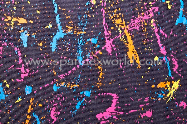 Printed Denim (Denim/Multi Combo)