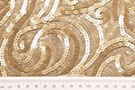 Non-Stretch Sequins(Gold/Matte Gold)