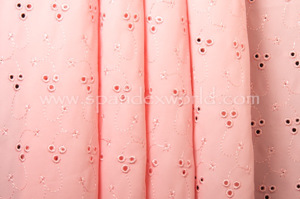 Eyelet Spandex (Pink)