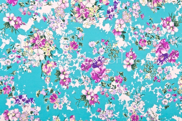 Floral Prints (Teal/Purple/Multi)